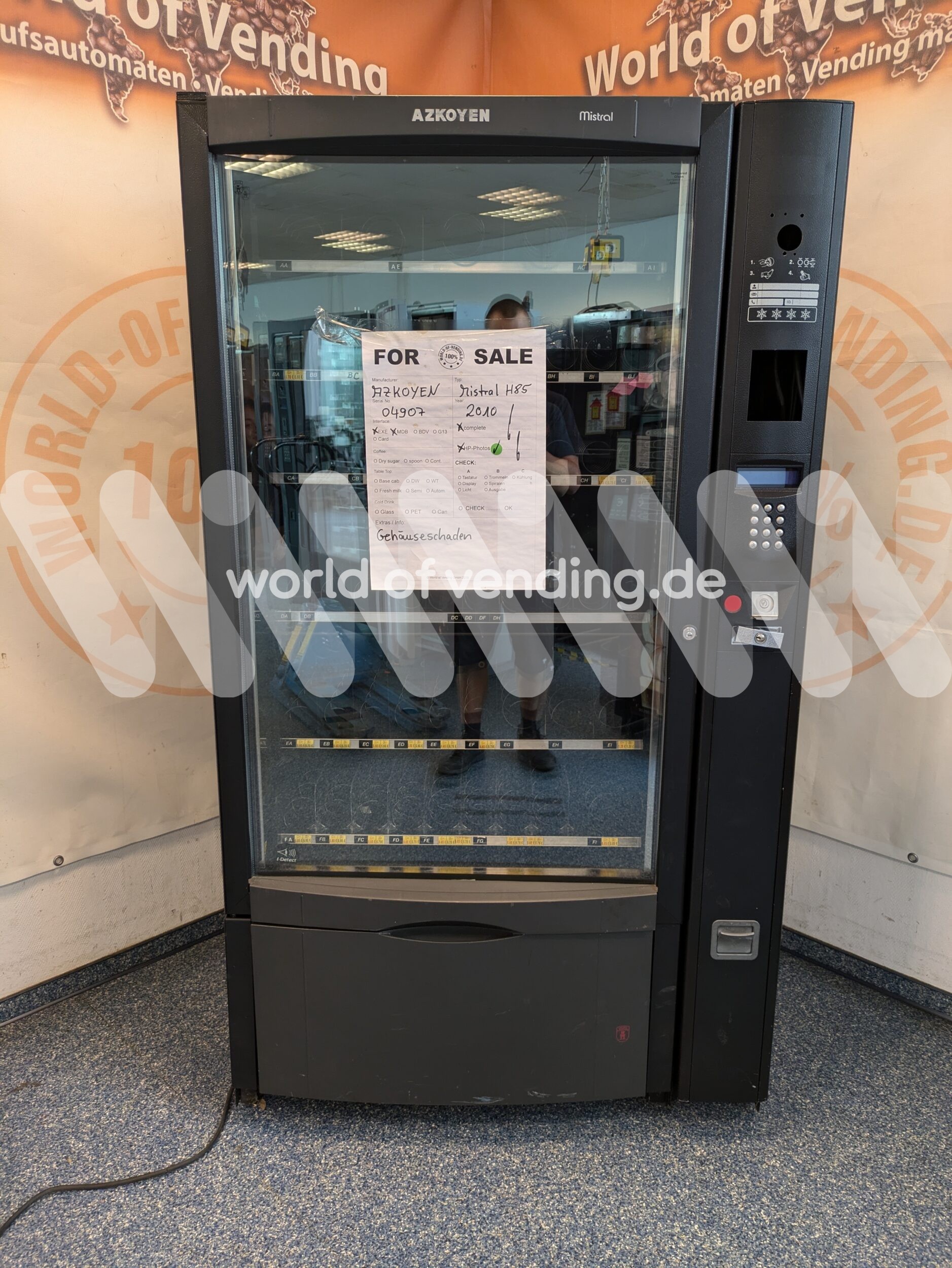 Mistral H85 – World of Vending